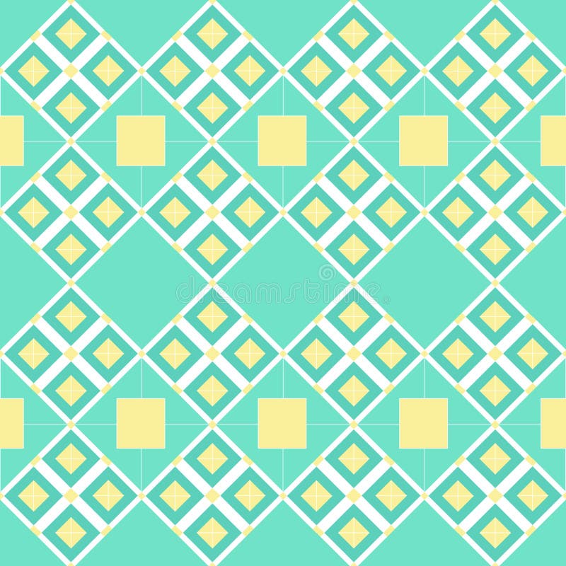 Template Design Abstract Modern Green and Yellow Geometric Pattern ...