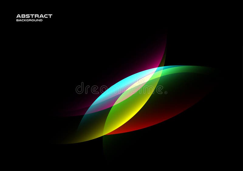Template Design , Curve Abstract Background , Vector and Illustration ...