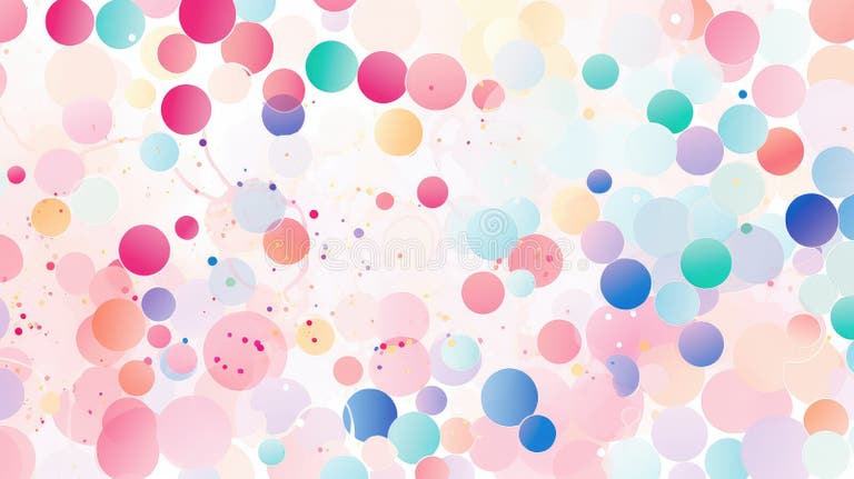 Template Dots Randomly Moving Stock Illustration - Illustration of ...