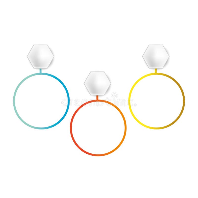 Template empty infographic stock vector. Illustration of geometric ...