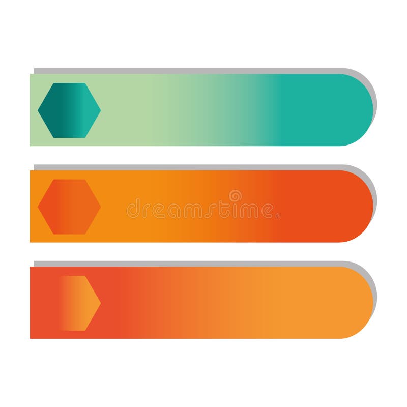 Template empty infographic stock vector. Illustration of presentation ...