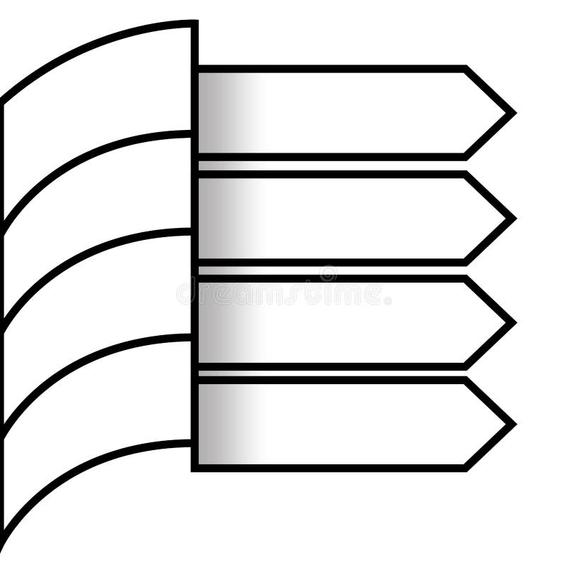 Template empty infographic stock vector. Illustration of graph - 80780430