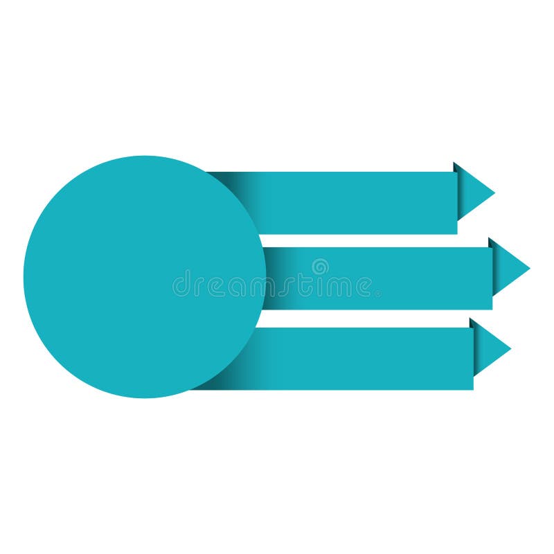 Template empty infographic stock vector. Illustration of geometric ...