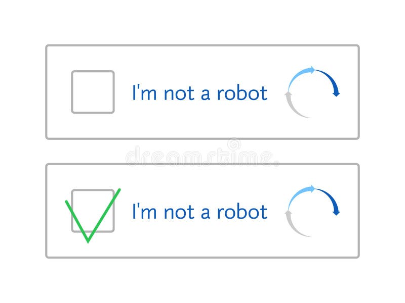 I Not Robot Icon Stock Illustrations – 36 I Not Robot Icon Stock ...