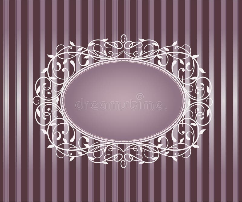 Template Frame Design for Card Stock Vector - Illustration of ...