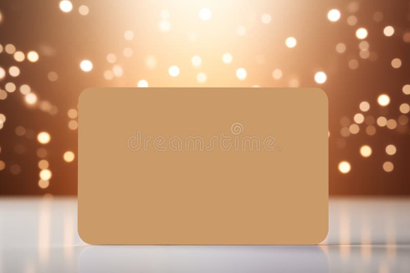 Template Gift Card, an Invitation, a Flyer, a Document. Gold Background ...