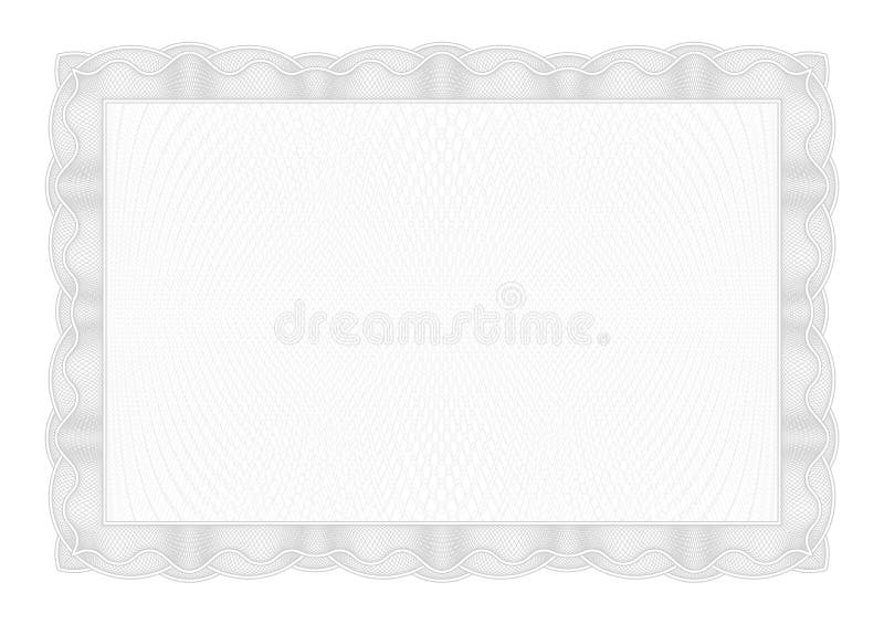 Certificate stock vector. Illustration of scroll, frames - 28381495
