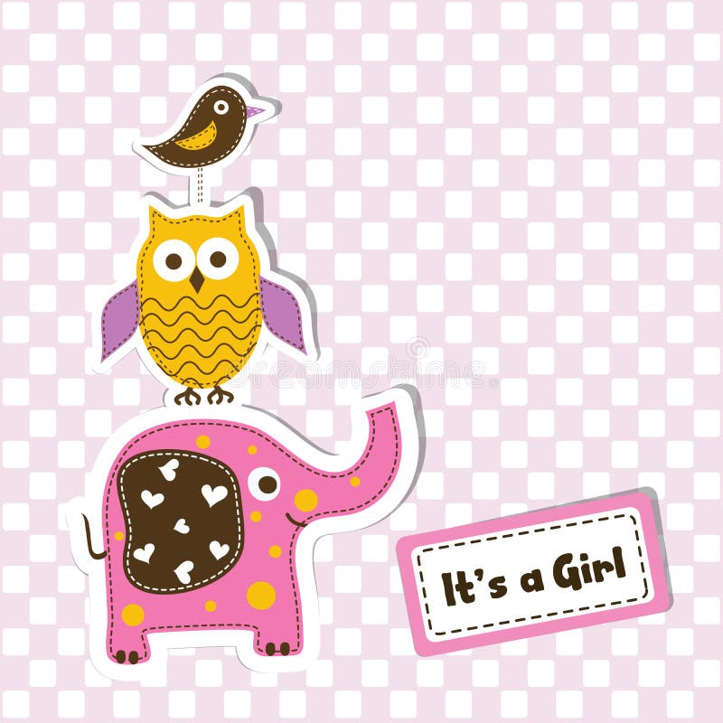 Template Greeting Card, Vector Stock Vector - Illustration of border ...