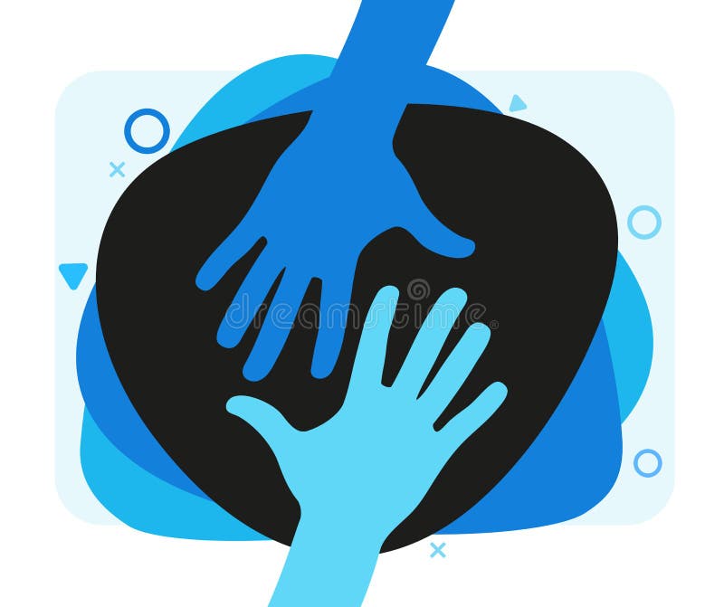 Template help background stock vector. Illustration of connection ...