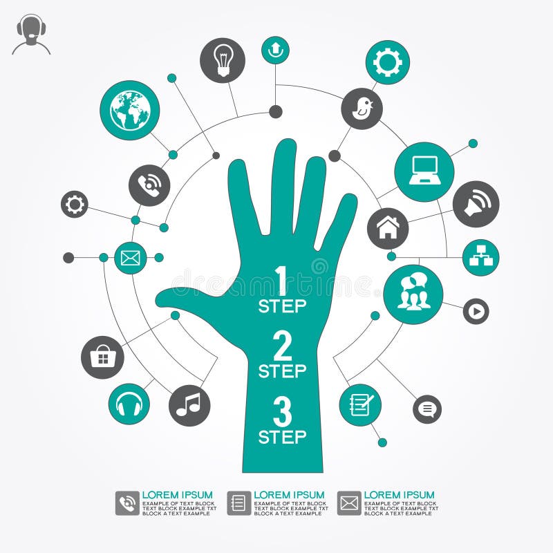 Template help background stock vector. Illustration of education - 87789905