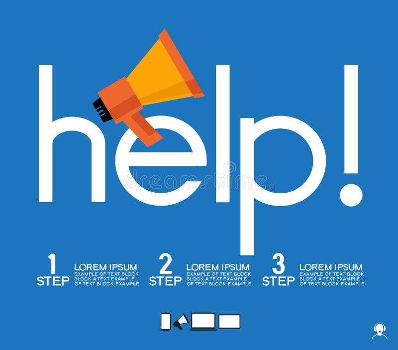 Template help background stock vector. Illustration of business - 87789938