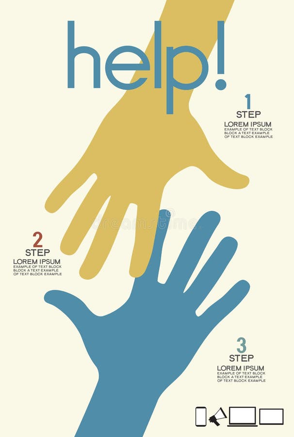 Template help background stock vector. Illustration of concept - 87790023