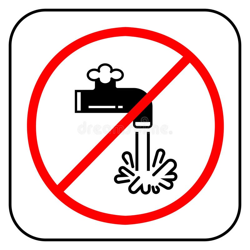 Do Not Waste Water Stock Illustrations – 91 Do Not Waste Water Stock ...