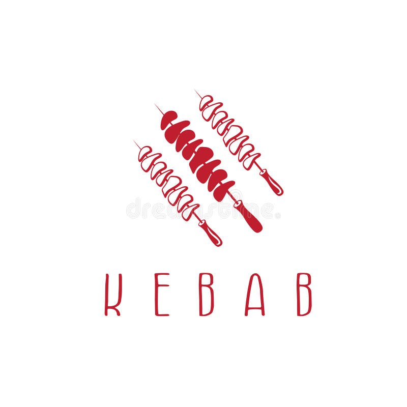 Template Icon Logo for Kebab -vector Illustration Stock Vector ...