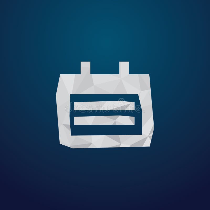 TEMPLATE_ICON_V001 stock vector. Illustration of triangles - 187497796