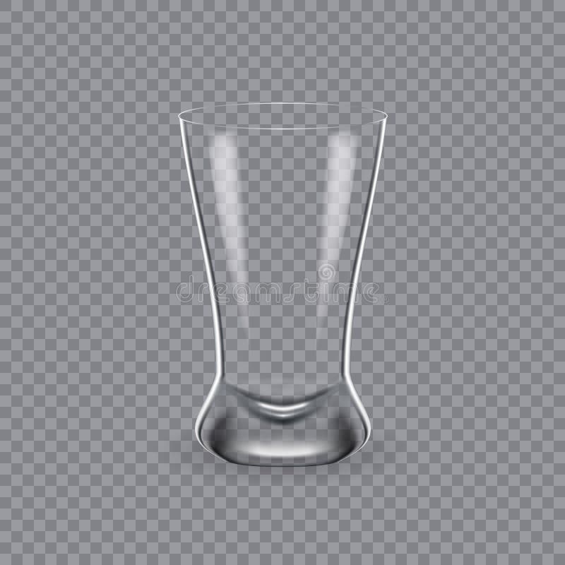 Empty Vodka Glass stock illustration. Illustration of cool - 73849812