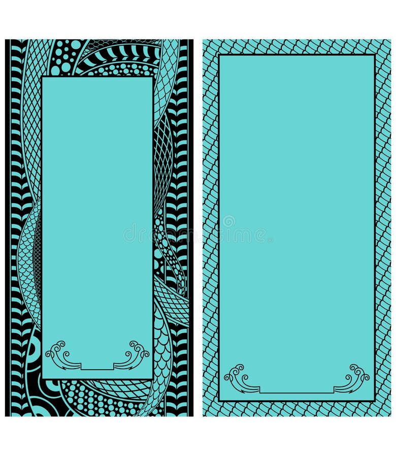 Template for Leaflet or Card. Stock Vector - Illustration of placard ...