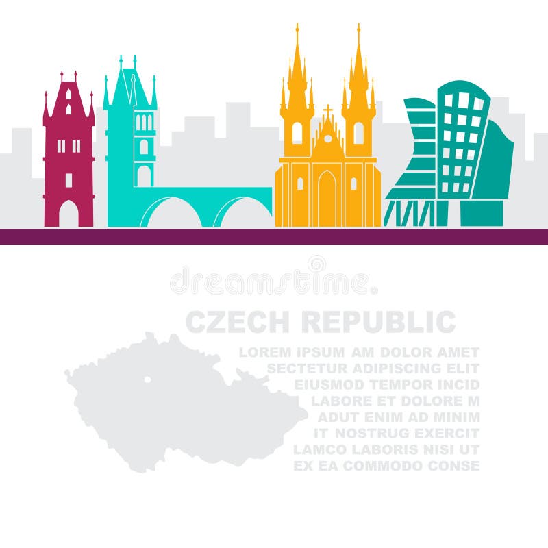 Map Panorama Prague Stock Illustrations – 89 Map Panorama Prague Stock ...