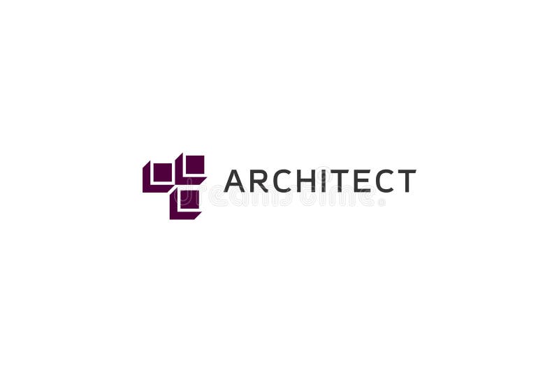 Template Logo Design Solution for Architect Company or Architect Stock ...