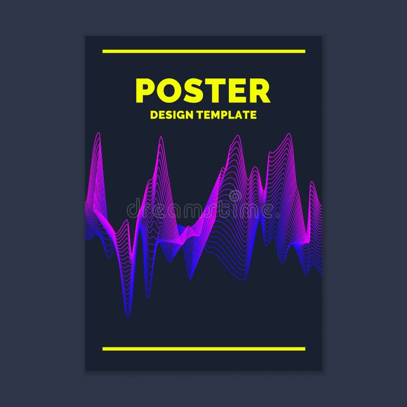Template for a Magazine about Music, Modern Poster. Stock Vector ...