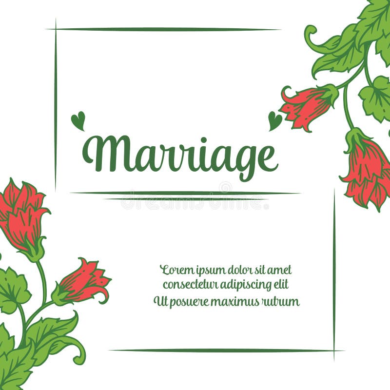 Marriage wreath stock vector. Illustration of cover, celebration - 49750919