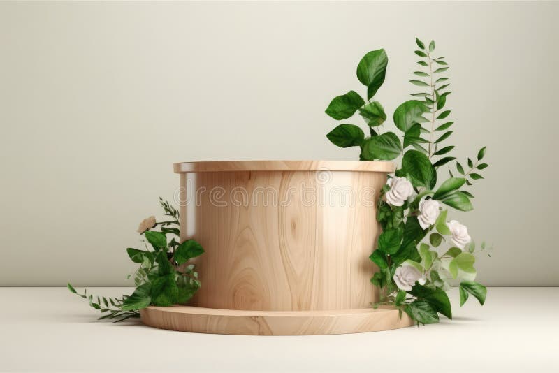 Template for Product Presentation with Beautiful Bright Natural ...