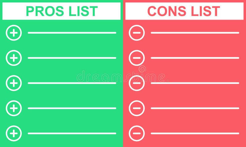 Positive Negative Side Stock Illustrations – 802 Positive Negative Side ...