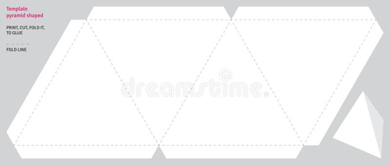 Square Pyramid Template