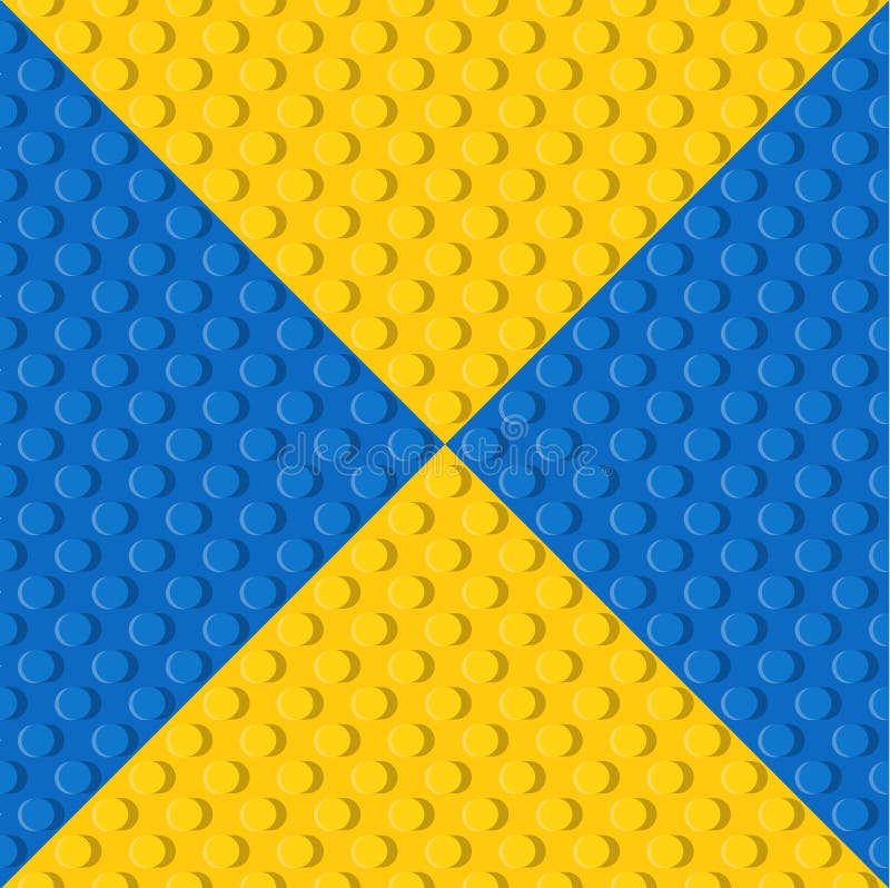 Template of Realistic Colored Plastic Bricks. Construction Blocks. it ...