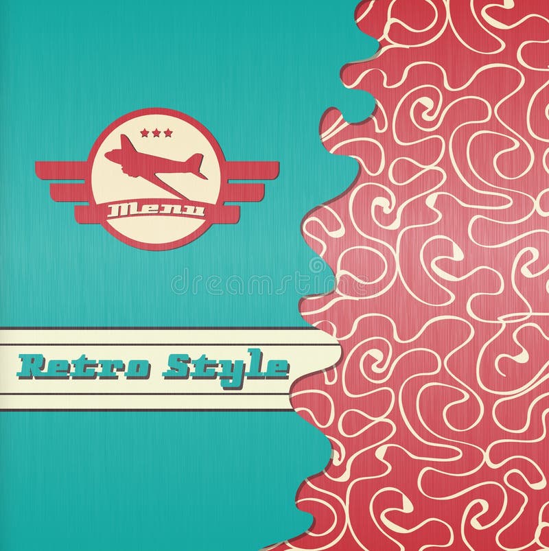 Template for a Restaurant Menu Stock Vector - Illustration of classic ...