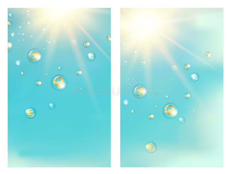 Template for Science Covers. Stock Vector - Illustration of page, light ...