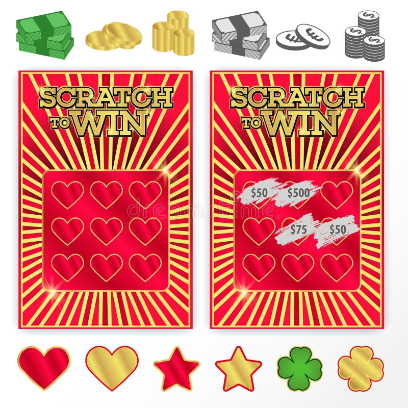 Scratch Card Template Stock Illustrations – 7,093 Scratch Card Template ...