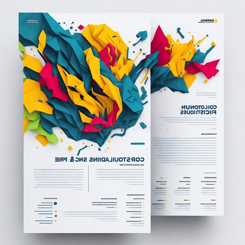 Set of cards template stock illustration. Illustration of paper - 295259641