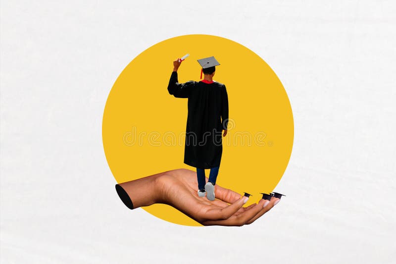 Template Sketch Image Composite Collage of Knowledge Academic Education ...