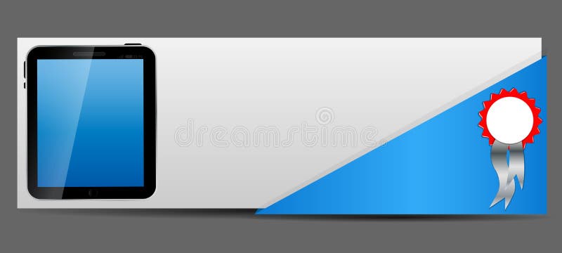 Template for Smart Phone and Mobile Phone Banner Stock Vector ...