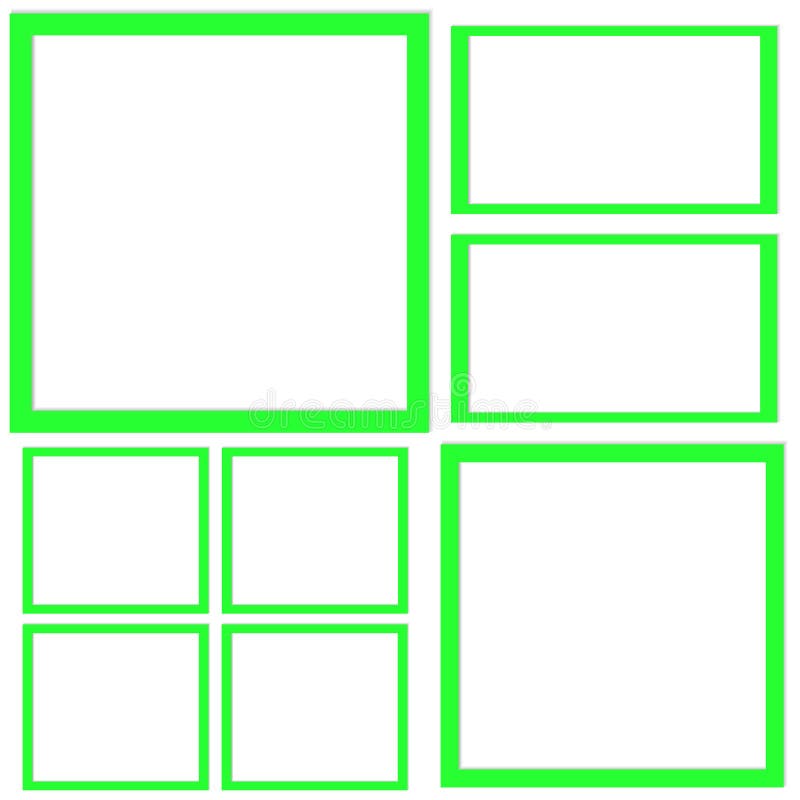 Template with squares stock vector. Illustration of creative - 48280762