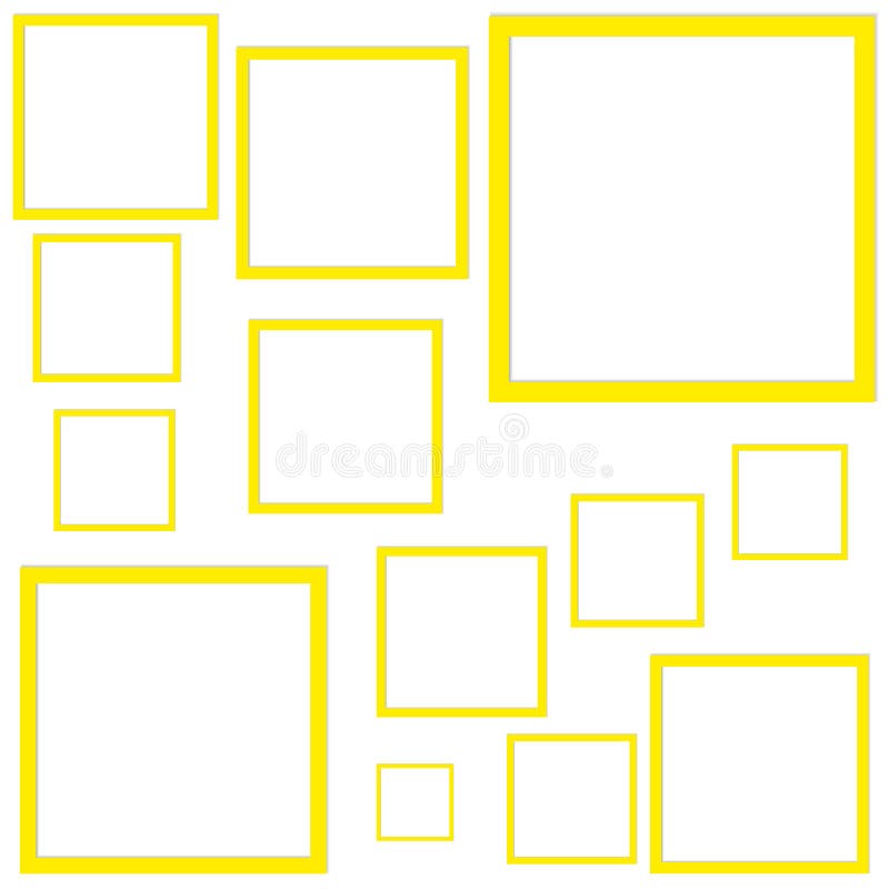 Template with squares stock vector. Illustration of creative - 48280762