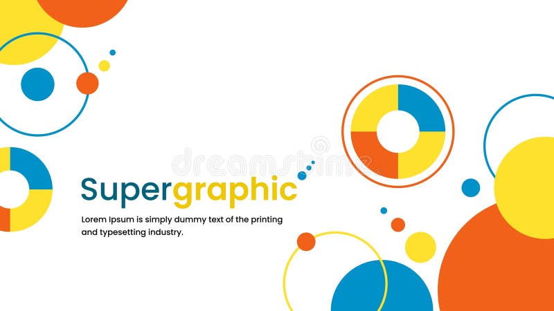 Template Super Graphic Concept Vector Image Stock Vector - Illustration ...