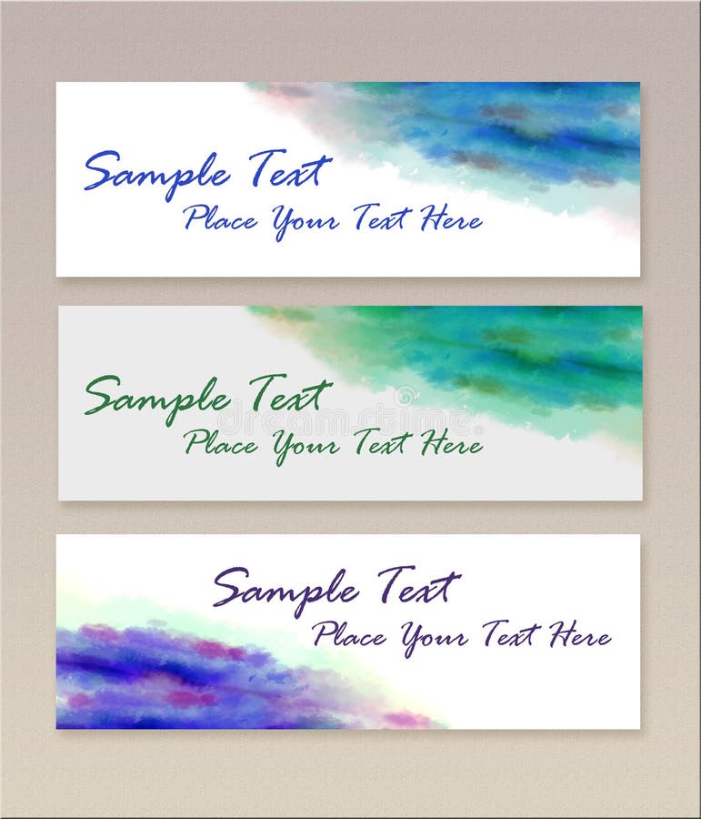 Watercolor Horizontal Banner Templates Stock Illustrations – 111 ... Watercolor Horizontal Banner Templates Stock Illustrations – 111 ...