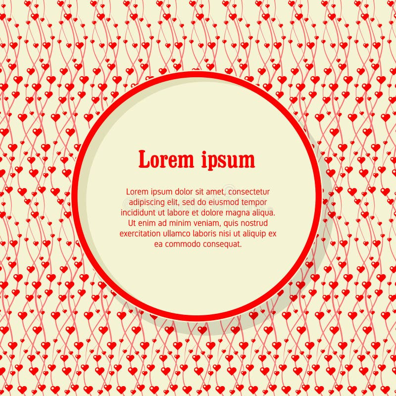 Template for text stock vector. Illustration of creative - 66231508