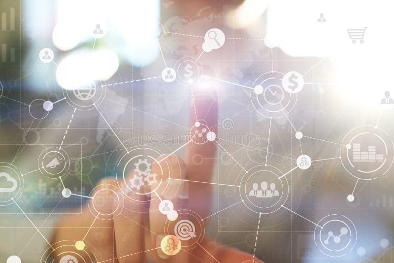 Computer Device, Office Objects and Business Working Elements Stock ...