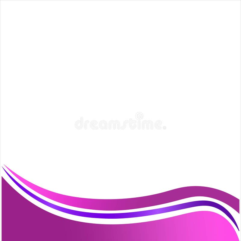Header Footer Vectors Illustrations Stock Vector - Illustration of pink ...