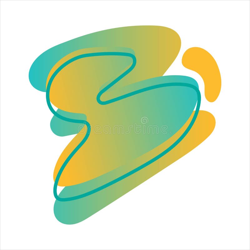 Blob Gradient Vector for Template Stock Vector - Illustration of vector ...