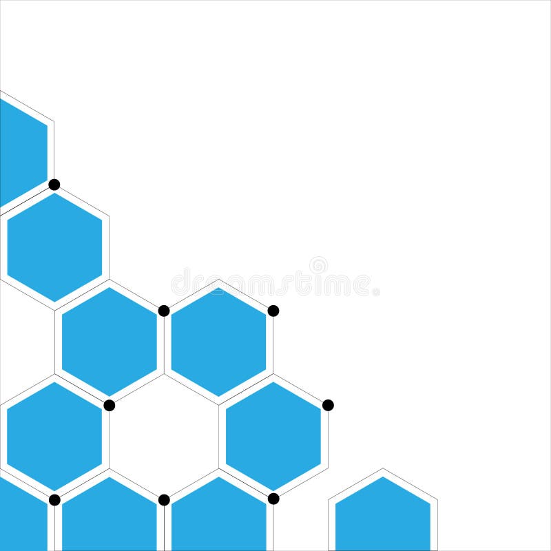 Outline Hexagon Corner stock vector. Illustration of symbol - 276397636