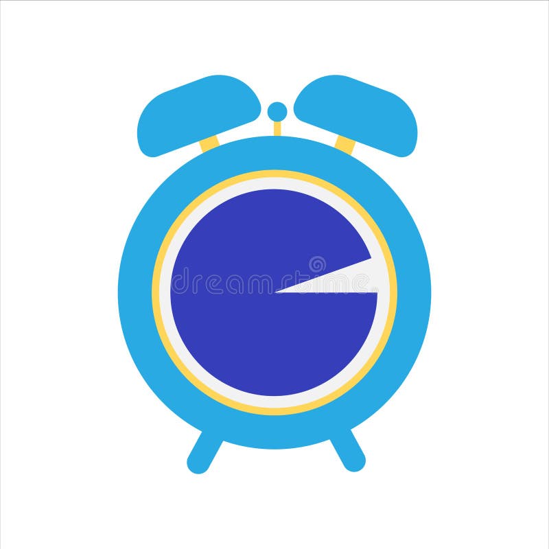 Clock Illustration Icon Vector Stock Vector - Illustration of time ...