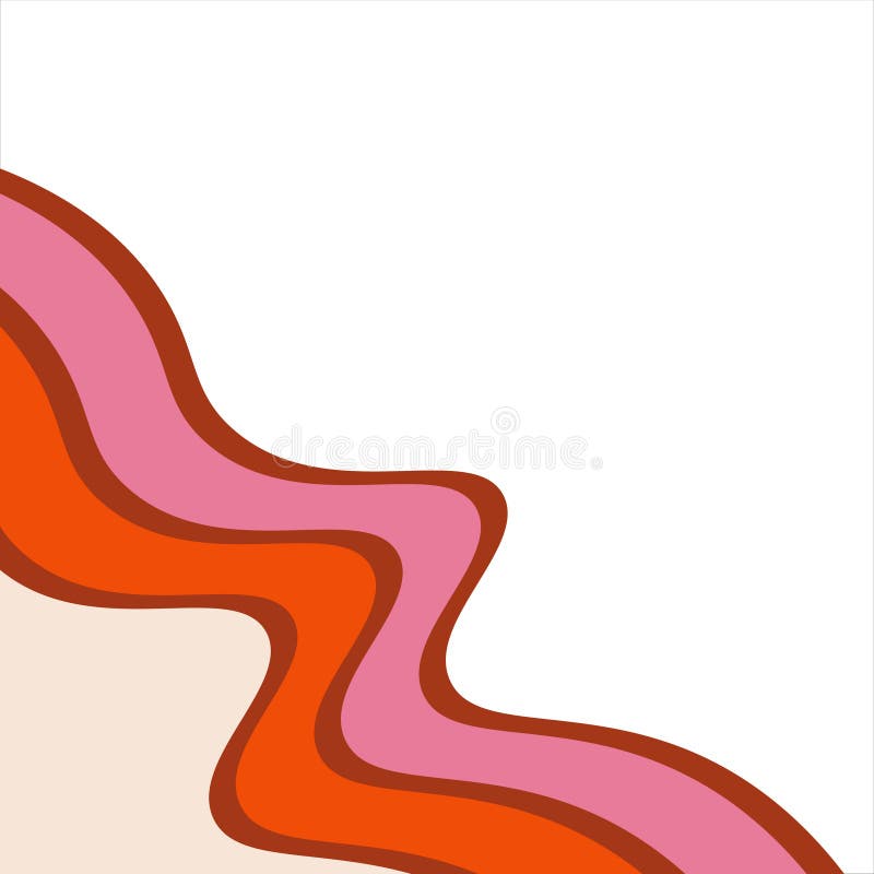 Retro Rainbow Corner stock vector. Illustration of retro - 265903404