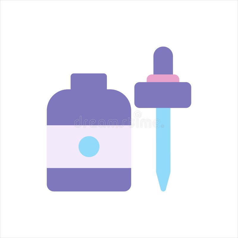 Facial Treatment Tools Icon Stock Vector - Illustration of brand, label ...