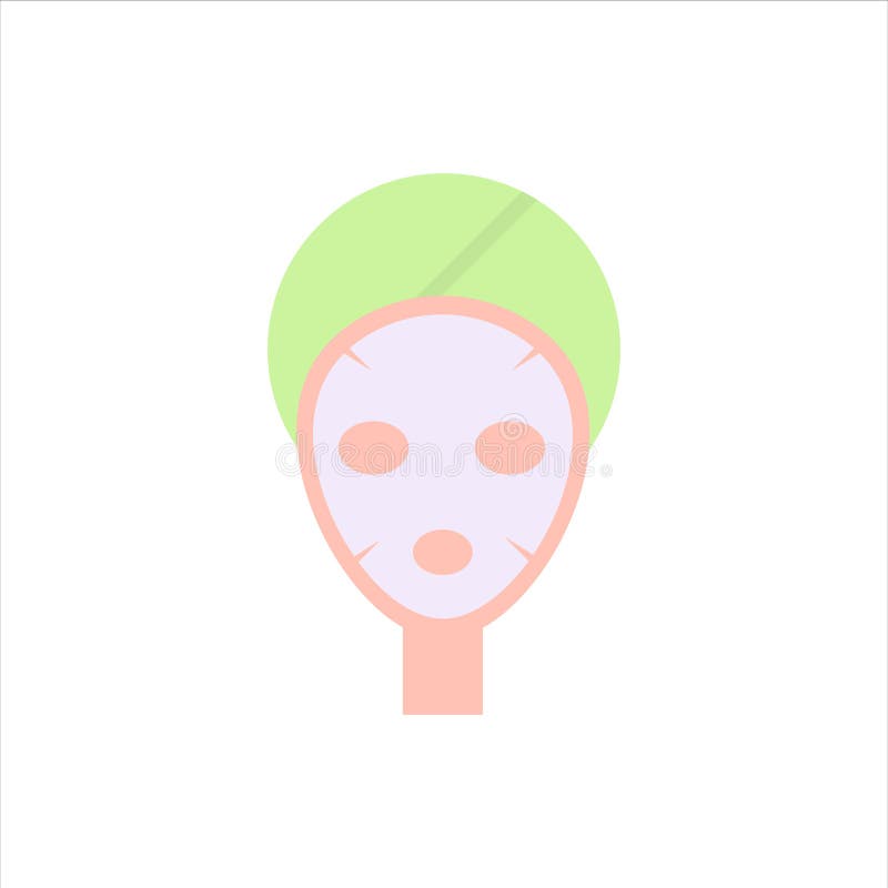 Facial Treatment Tools Icon Stock Vector - Illustration of hand ...