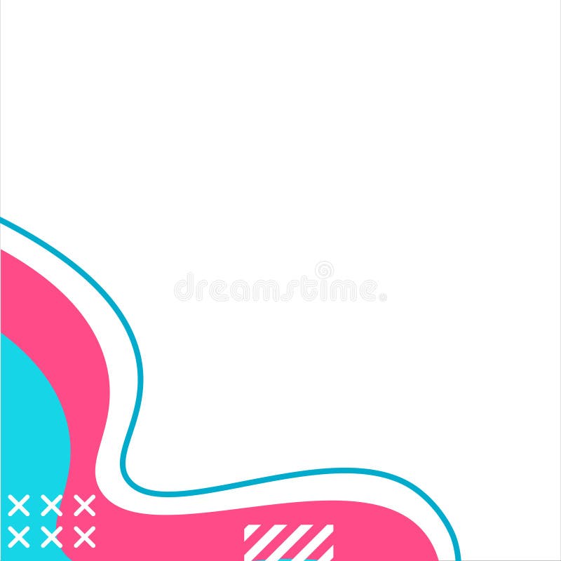 Modern Bubble Liquid Corner Stock Vector - Illustration of element ...