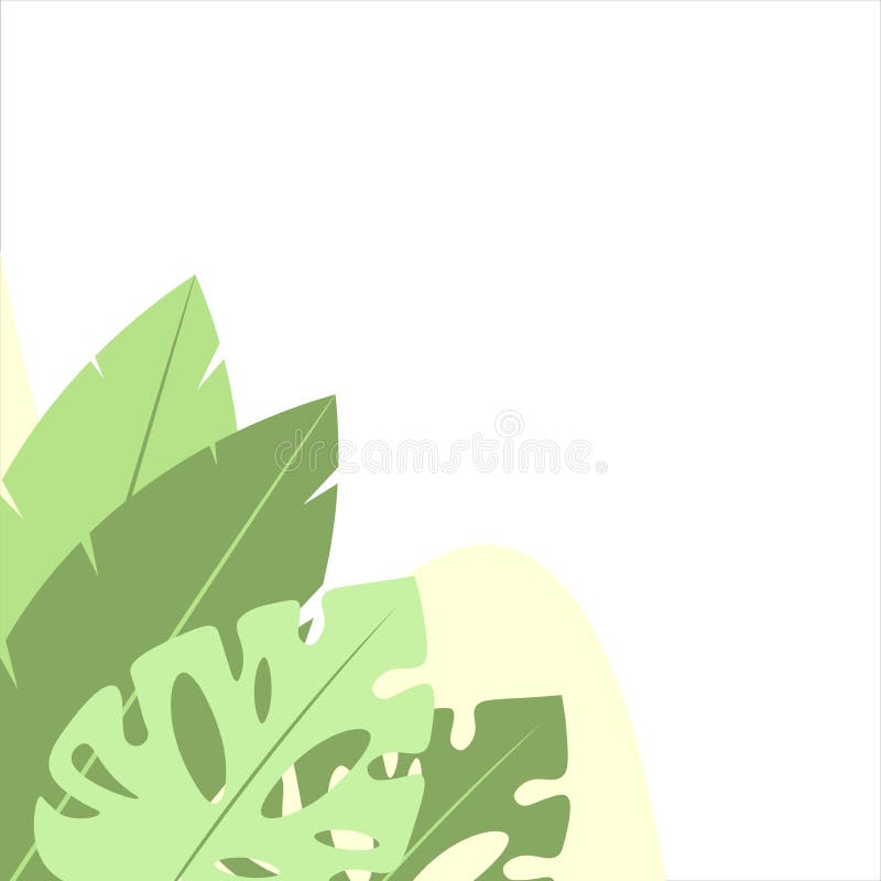 Leaf Corner Vector stock vector. Illustration of nose - 263003648